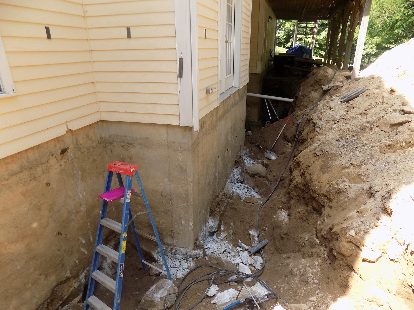 Foundation Repair - Push Piers Installed in Bedford, NH - Push Pier ...