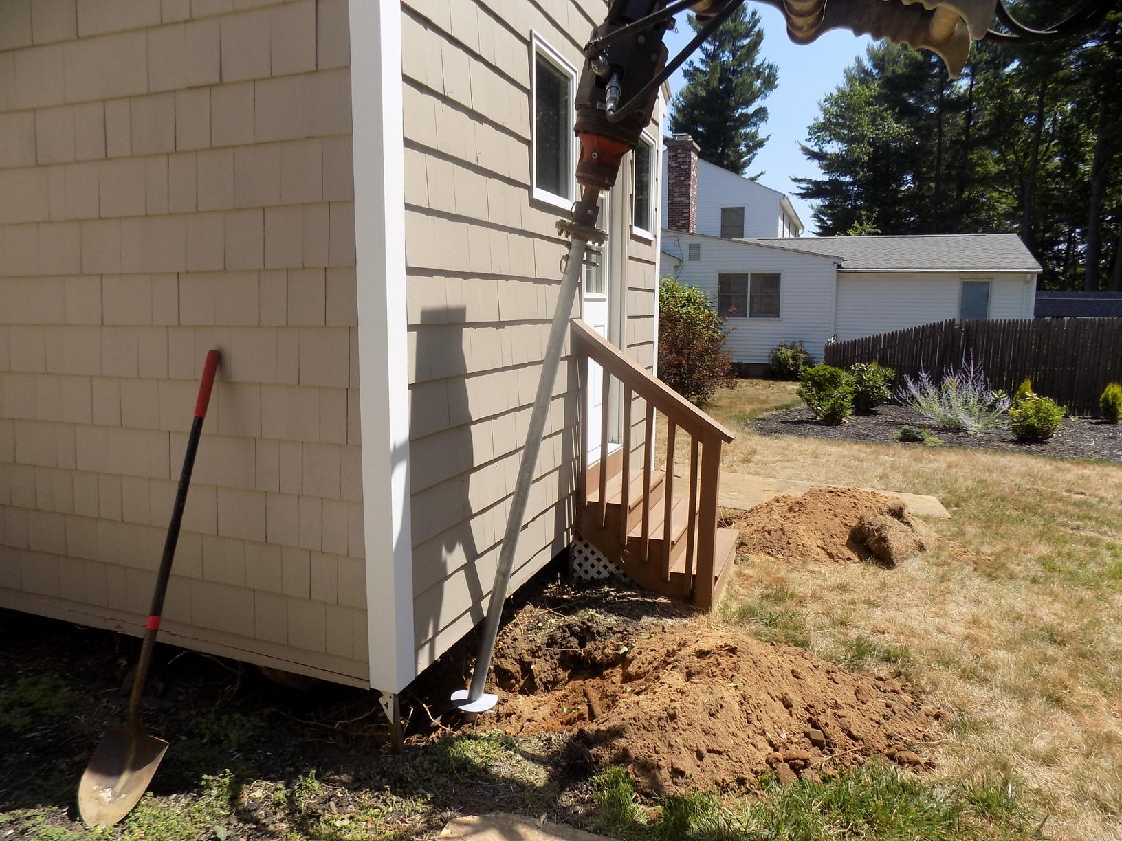 Foundation Problems - Settling Bump Out Addition in Wilbraham, MA - EZ ...