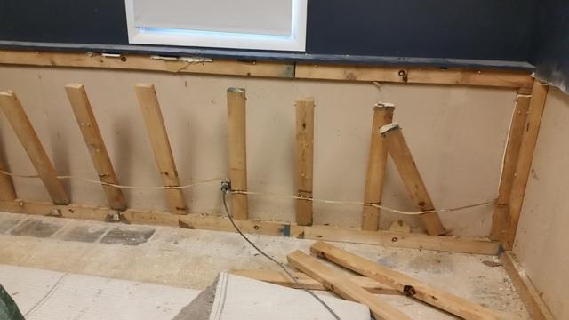 MidAmerica Basement Systems Photo Album - Waterproofing a Finished ...